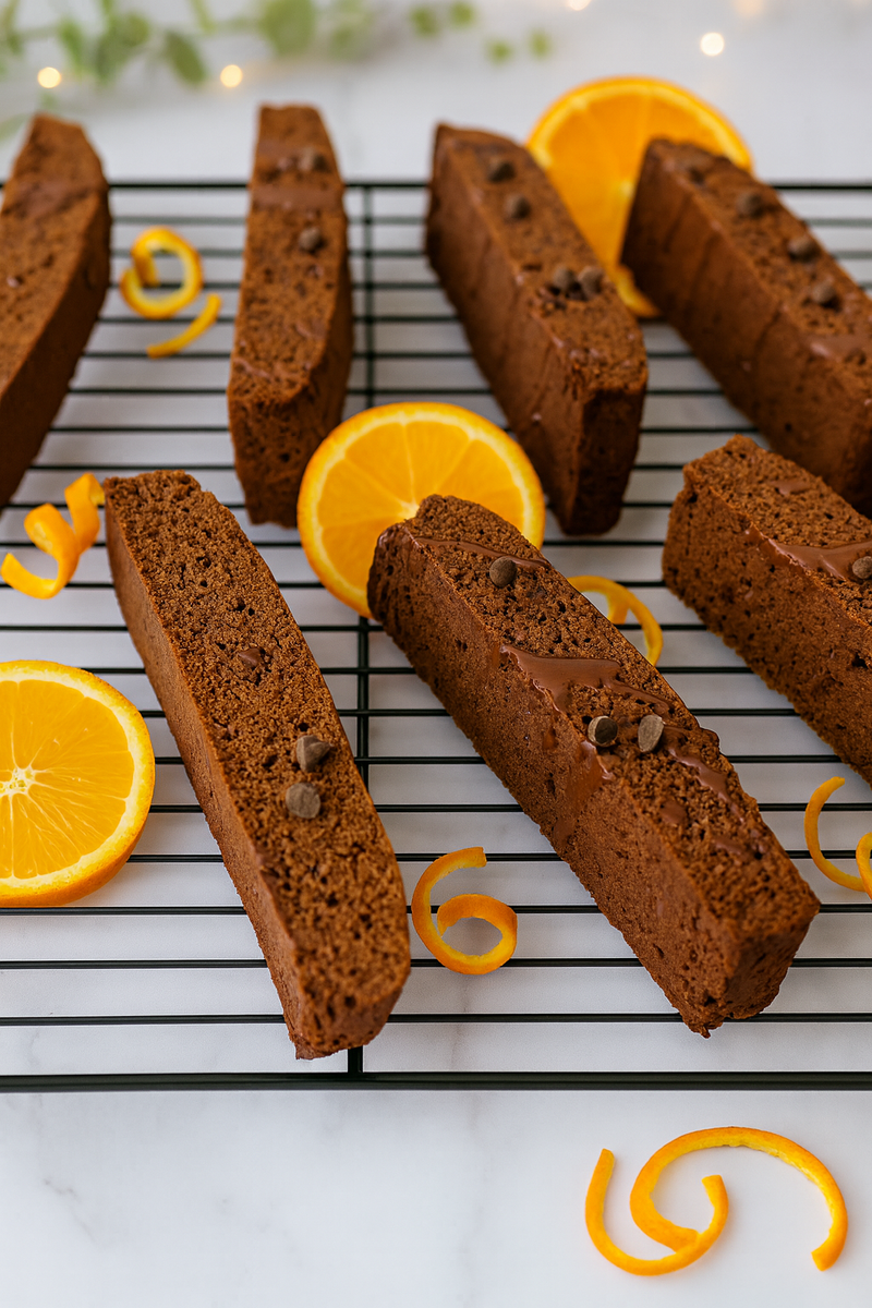 Chocolate Orange Biscotti – Konscious Kitchen
