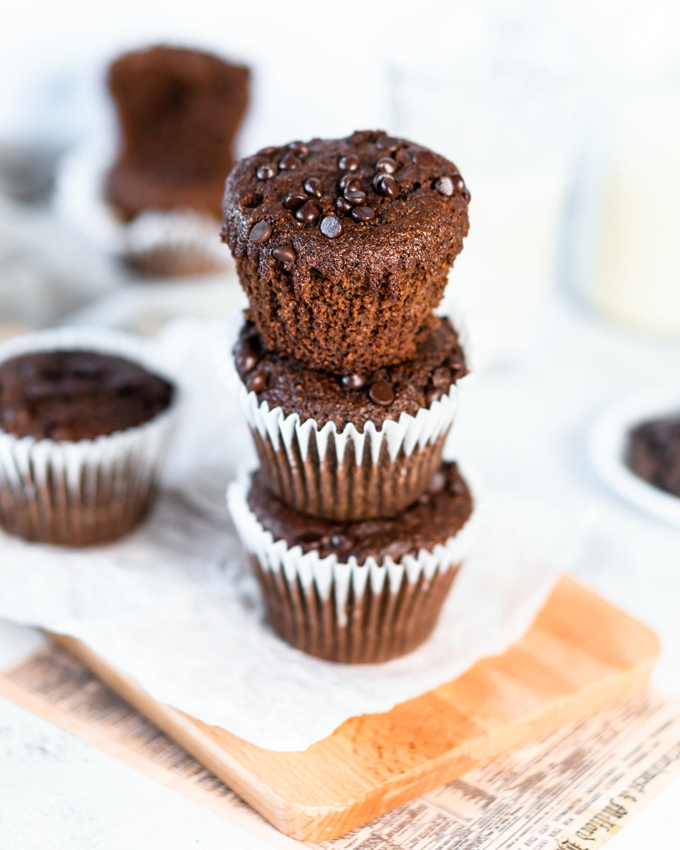 Protein Chocolate Chip Muffins – Konscious Kitchen