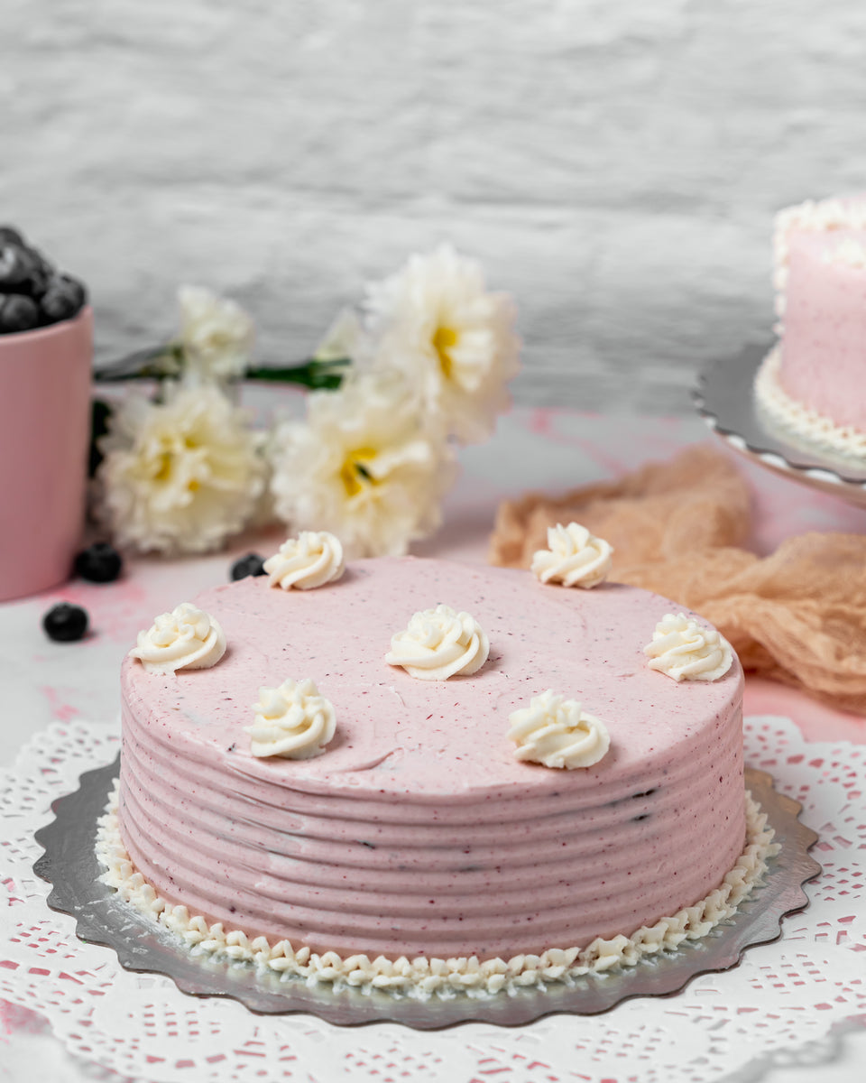 Paleo Vanilla Berry Cake – Konscious Kitchen