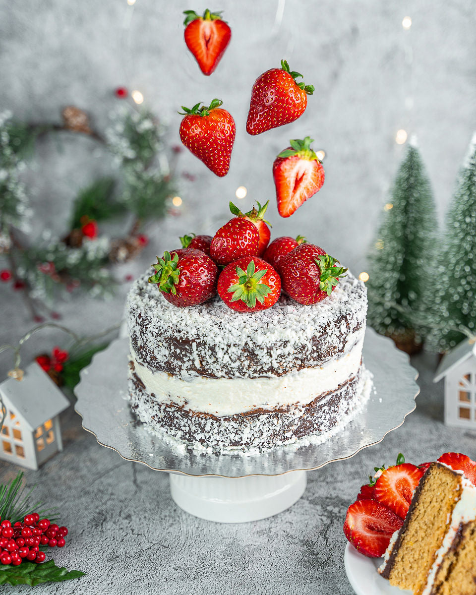 Paleo Lamington Cake – Konscious Kitchen