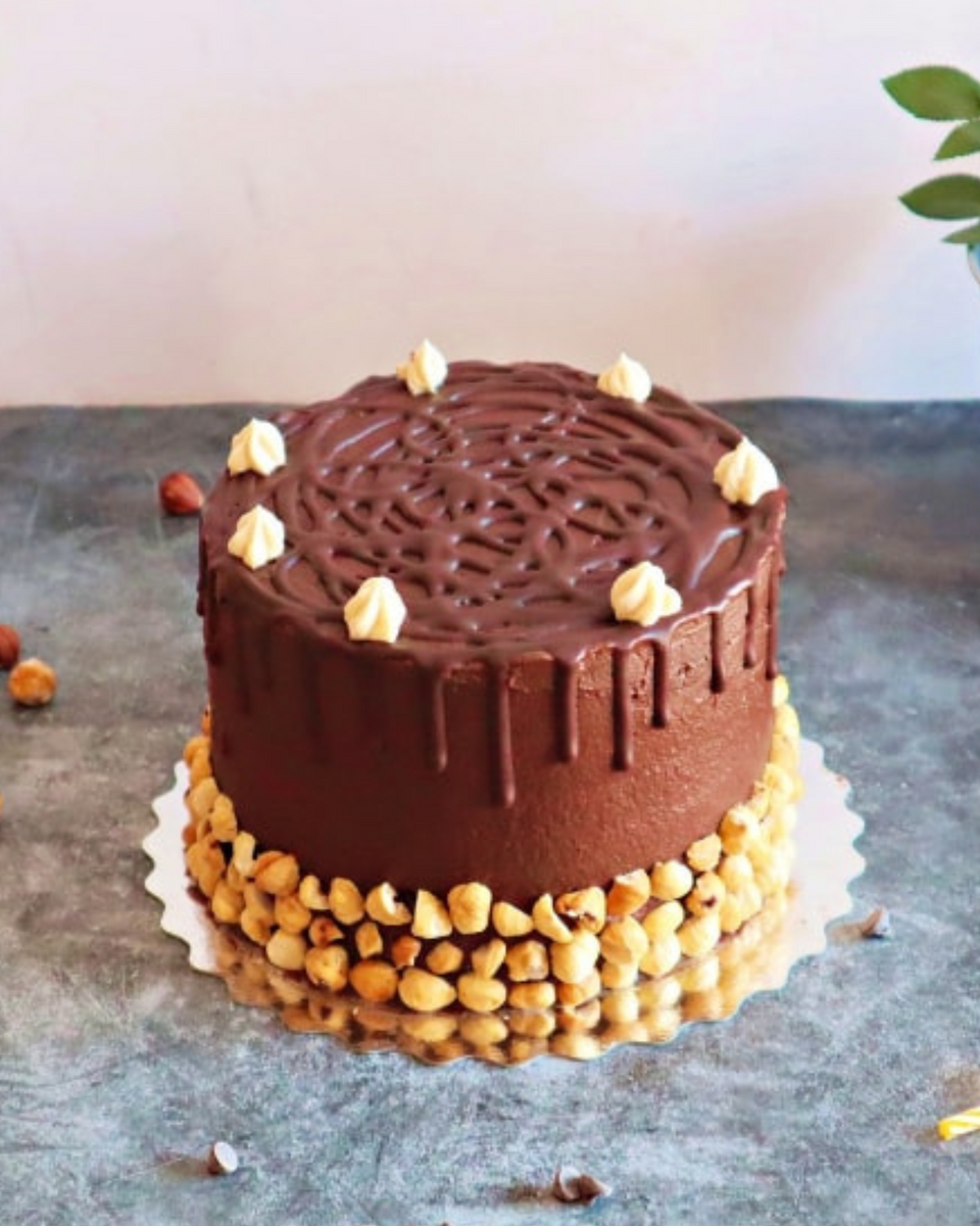 Hazelnut Royale Cake – Konscious Kitchen
