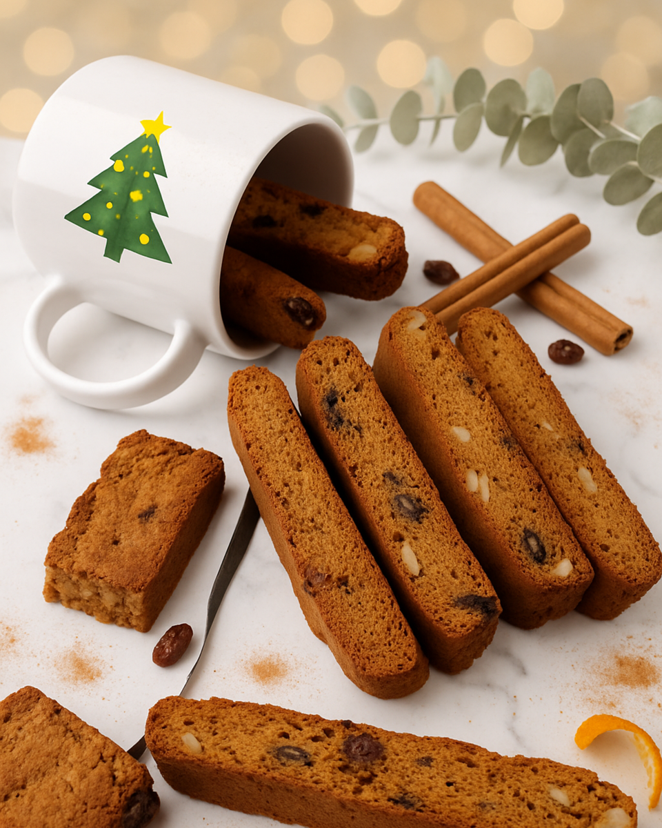 Paleo Winter Spiced Biscotti – Konscious Kitchen
